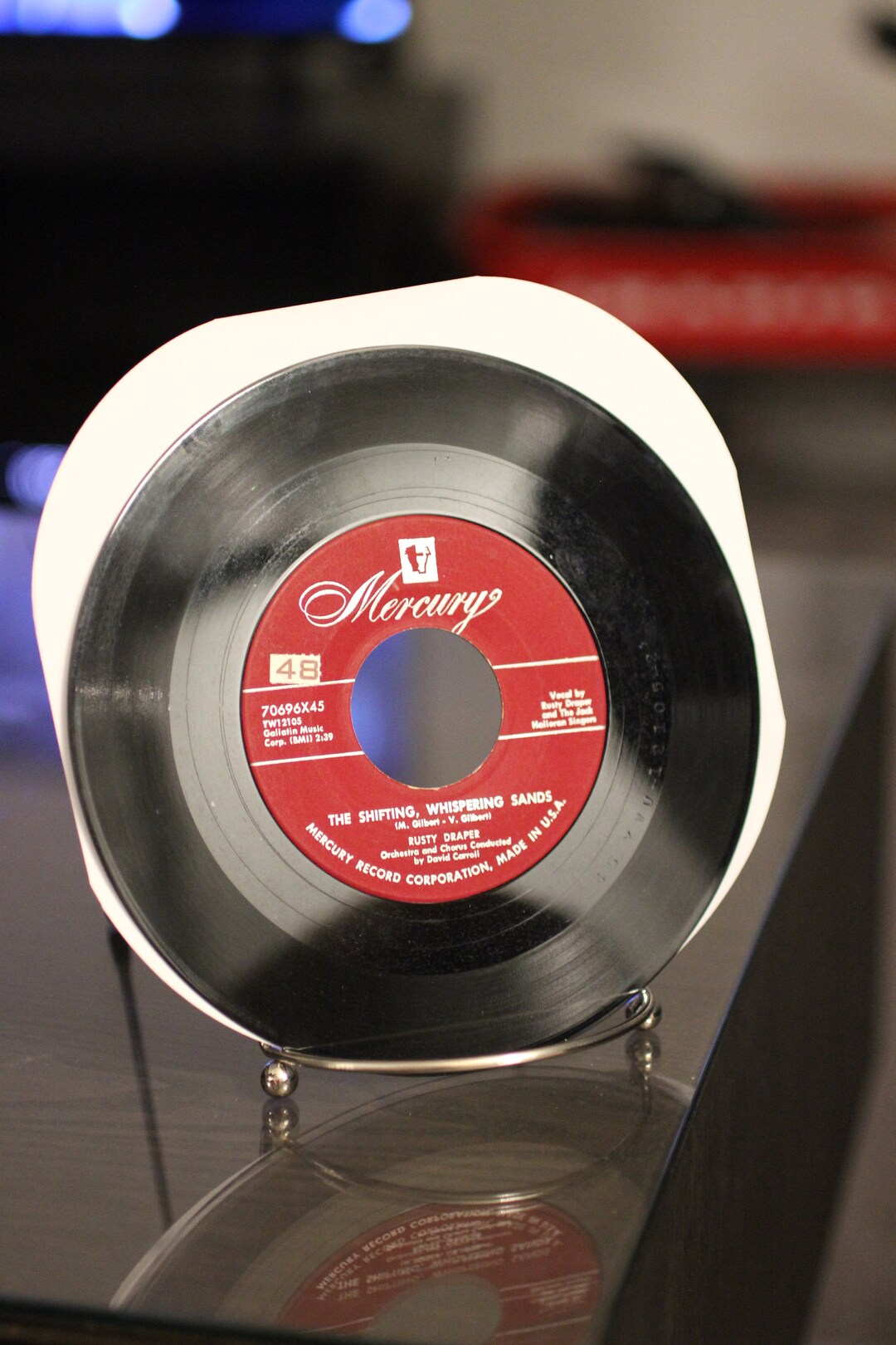Rusty Draper - 1955 Mercury 45 RPM Record Time + the Shifting ...
