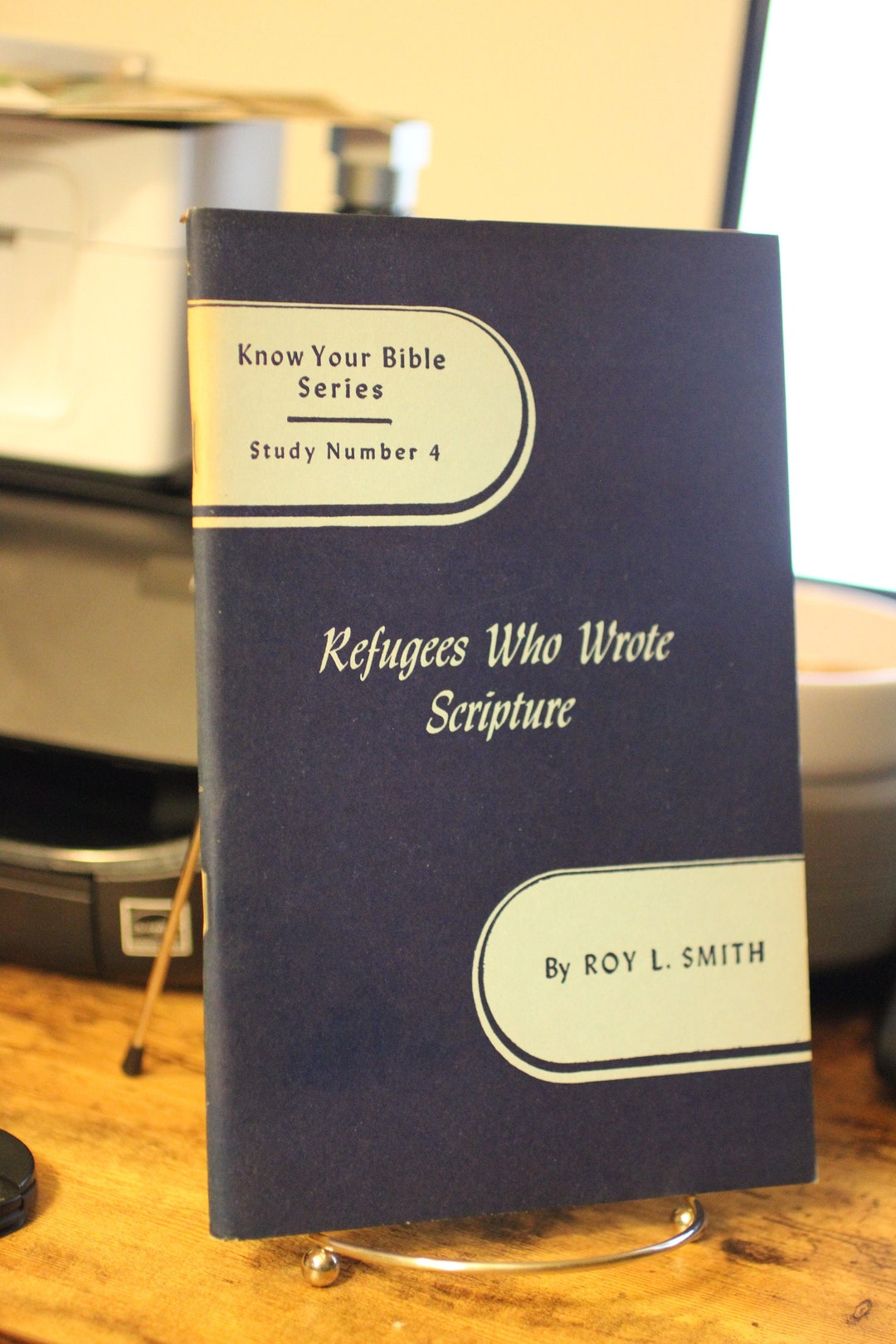1952 Know Your Bible Series Study Number 4 Refugees Who Wrote Scripture ...