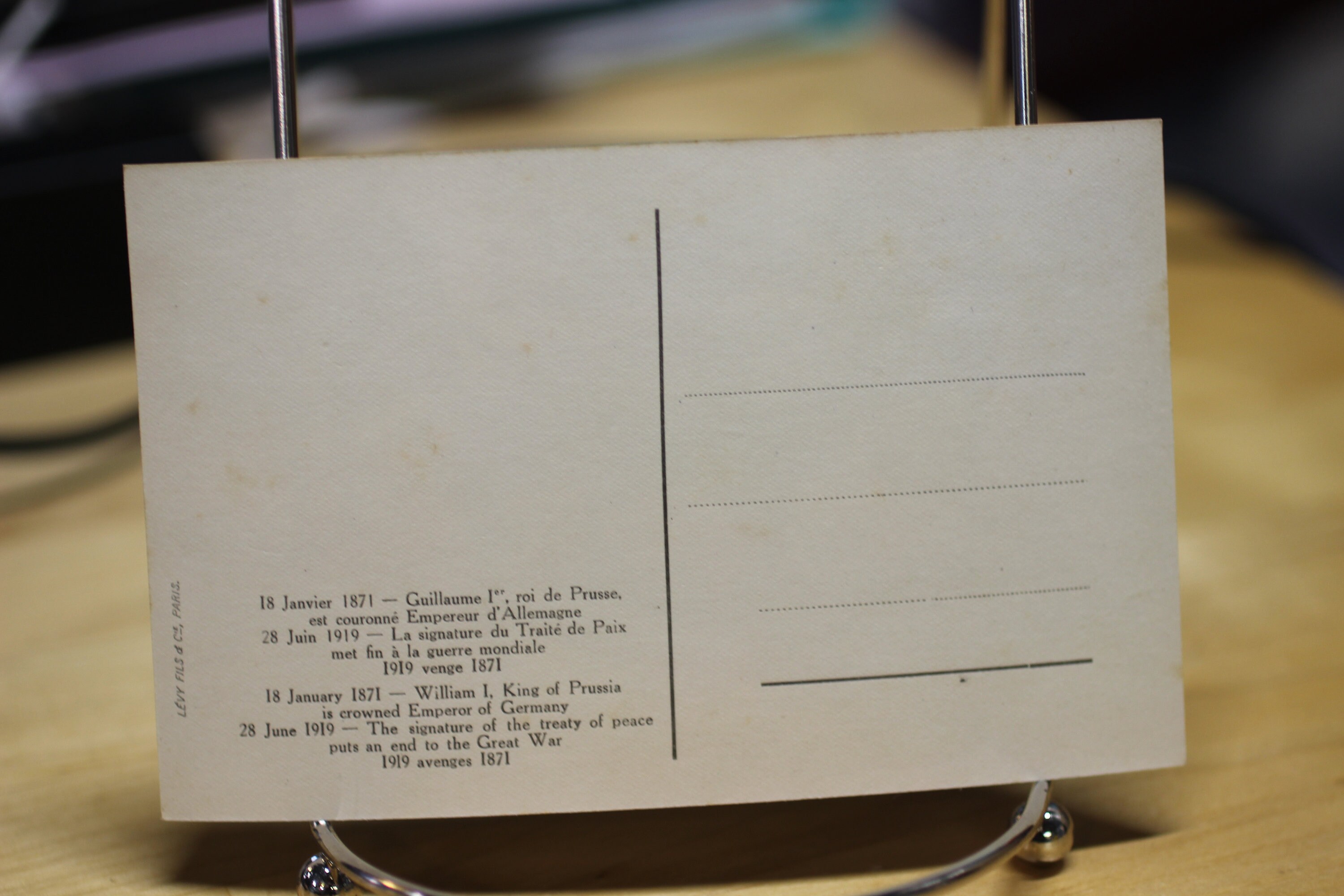 1919 World War 1 Desk Used for the Signing of Treaty of - Etsy UK