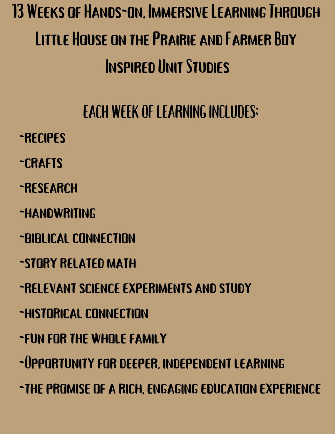 A Little House YEAR Bundle Little House on the Prairie Homeschool ...