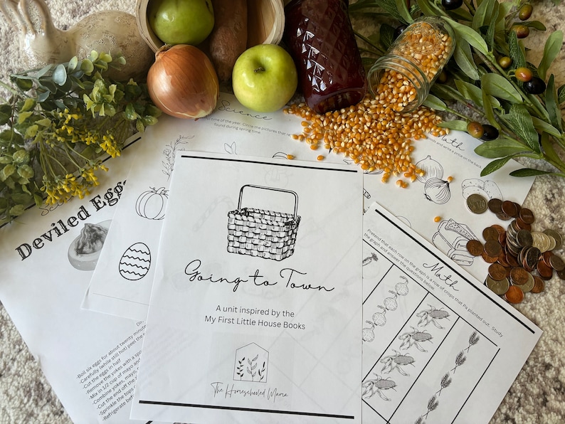 Going to Town Little House on the Prairie Homeschool Charlotte Mason ...