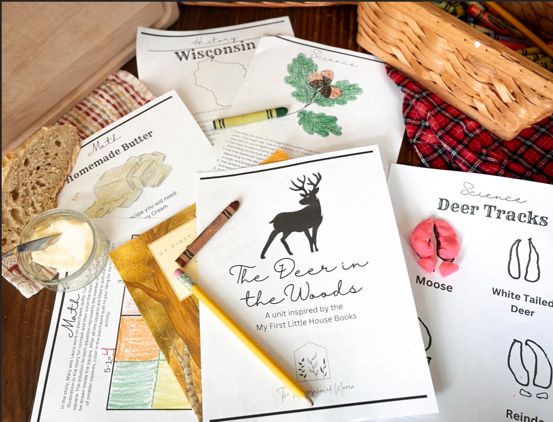 The Deer in the Woods Little House on the Prairie Homeschool Charlotte ...