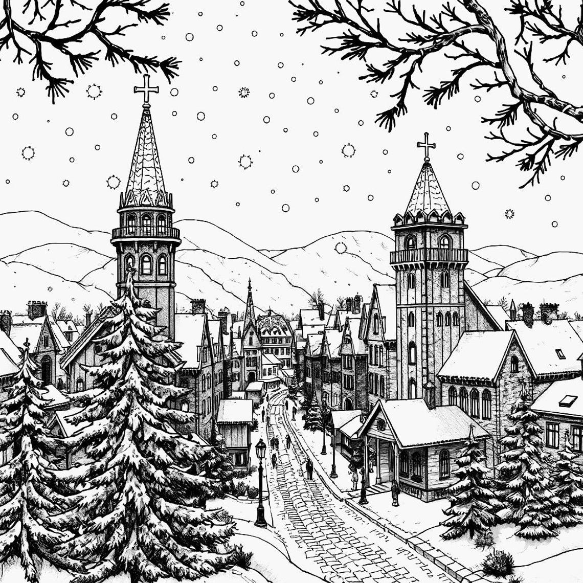 15 Christmas Carol by Charles Dickens Coloring Pages for All Ages - Etsy