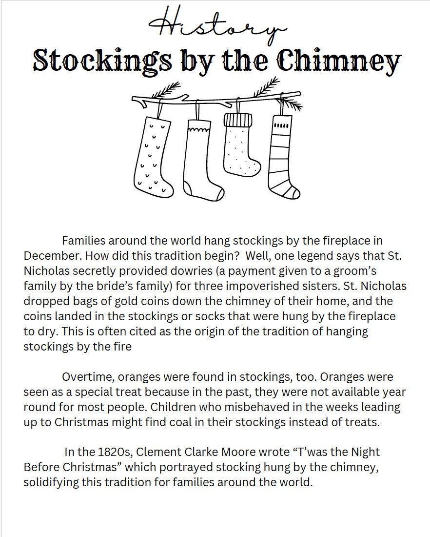 Christmas in the Big Woods Little House on the Prairie Homeschool Unit ...