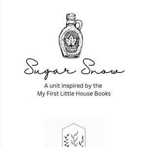 Sugar Snow Little House on the Prairie Homeschool Charlotte Mason ...