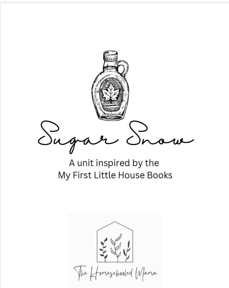 Sugar Snow Little House on the Prairie Homeschool Charlotte Mason ...
