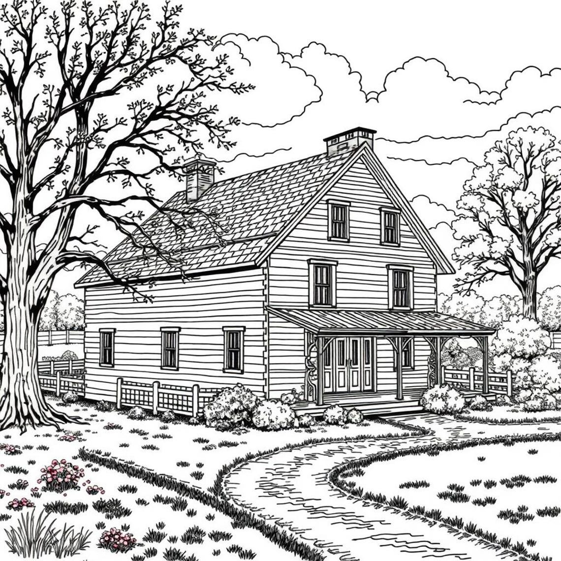 15 Anne of Green Gables by L.M. Montgomery Coloring Pages for All Ages ...