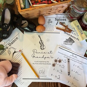 Winter Themed Bundle Little House on the Prairie Homeschool Living Book ...