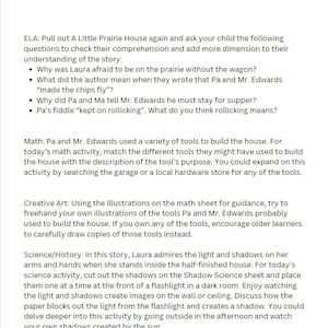 A Little Prairie House Little House on the Prairie Homeschool Charlotte ...