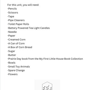 Prairie Day Little House on the Prairie Homeschool Charlotte Mason ...