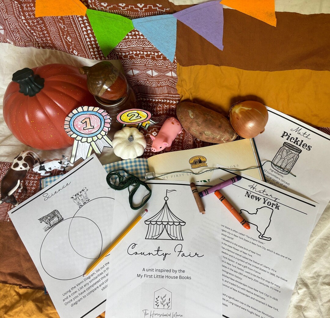 County Fair Little House on the Prairie Homeschool Literature Based ...