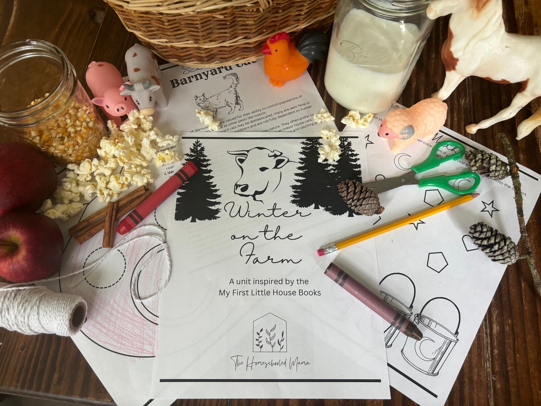 Winter on the Farm Farmer Boy Little House on the Prairie Homeschool ...