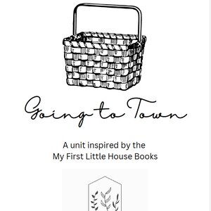 Going to Town Little House on the Prairie Homeschool Charlotte Mason ...