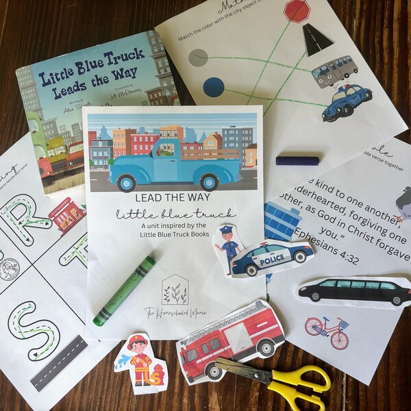 Little Blue Truck - Etsy