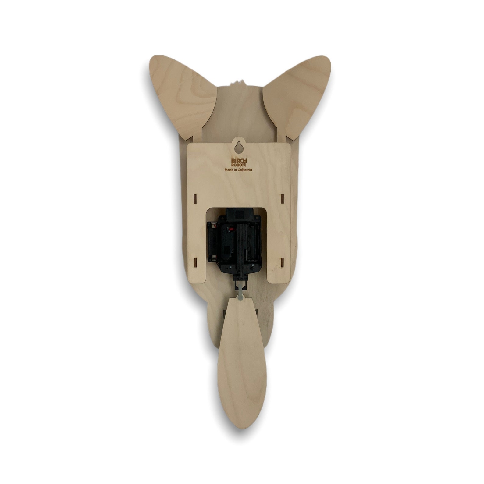 Raccoon Pendulum Clock Woodland Nursery Decor Kids Clock Woodland ...