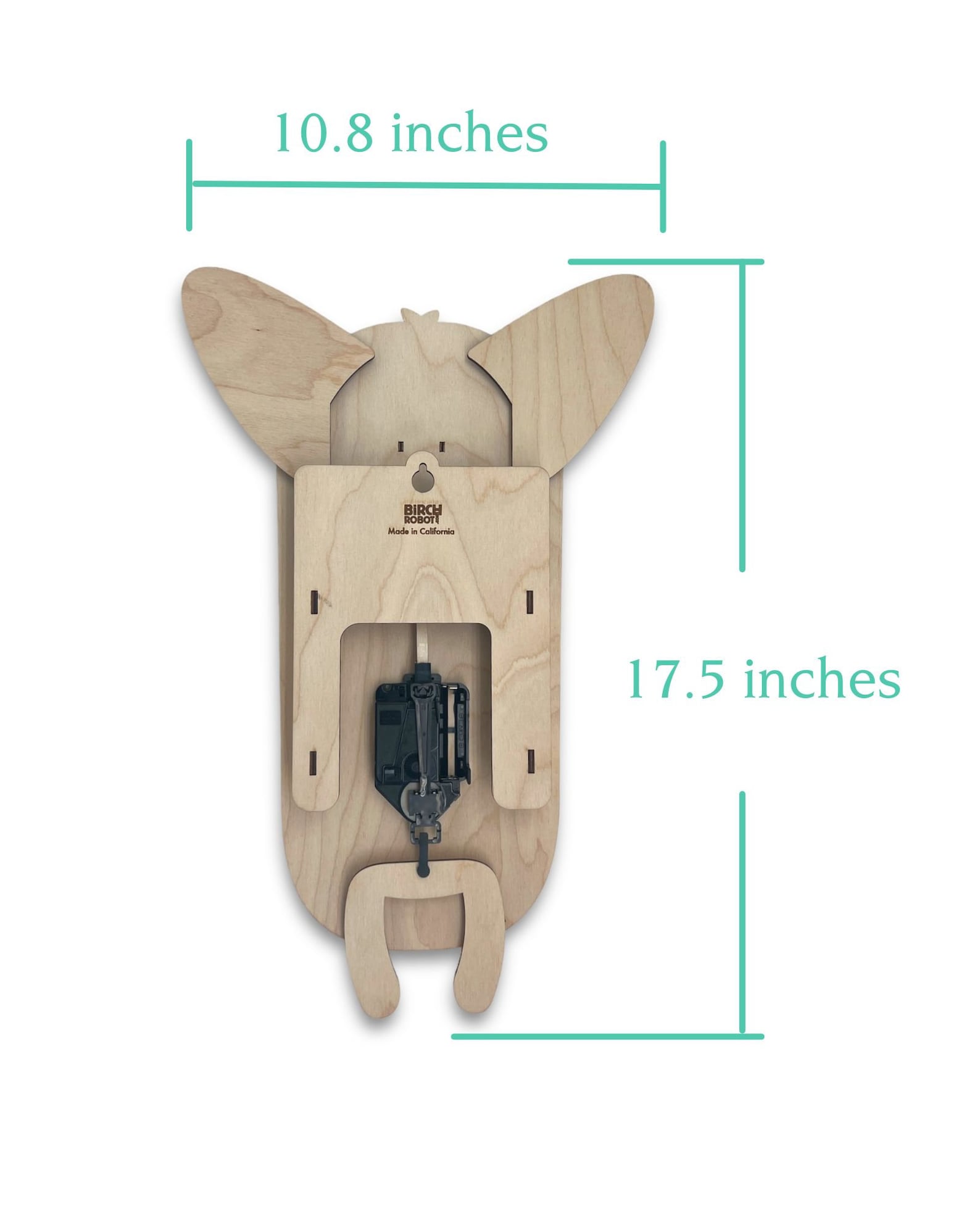 Corgi Pendulum Clock Corgi Clock Pembroke Corgi Gift for Corgi Lovers ...