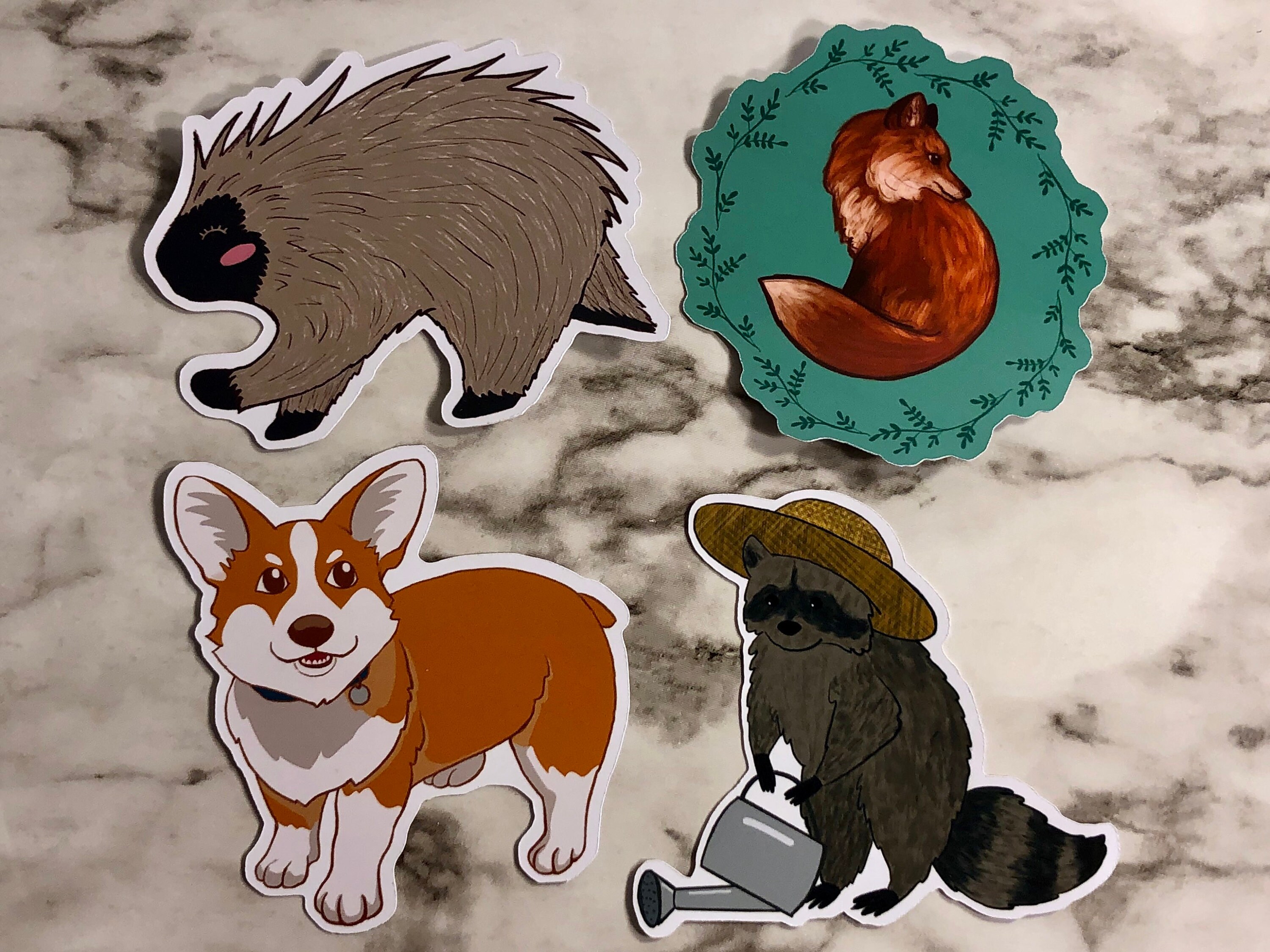 Corgi Sticker Cute Dog Sticker Dog Sticker Cute Corgi | Etsy