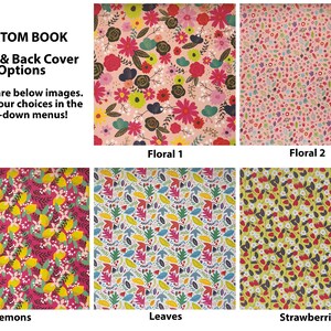 Custom Notebook Floral Notebook Cute Notebook Journal - Etsy