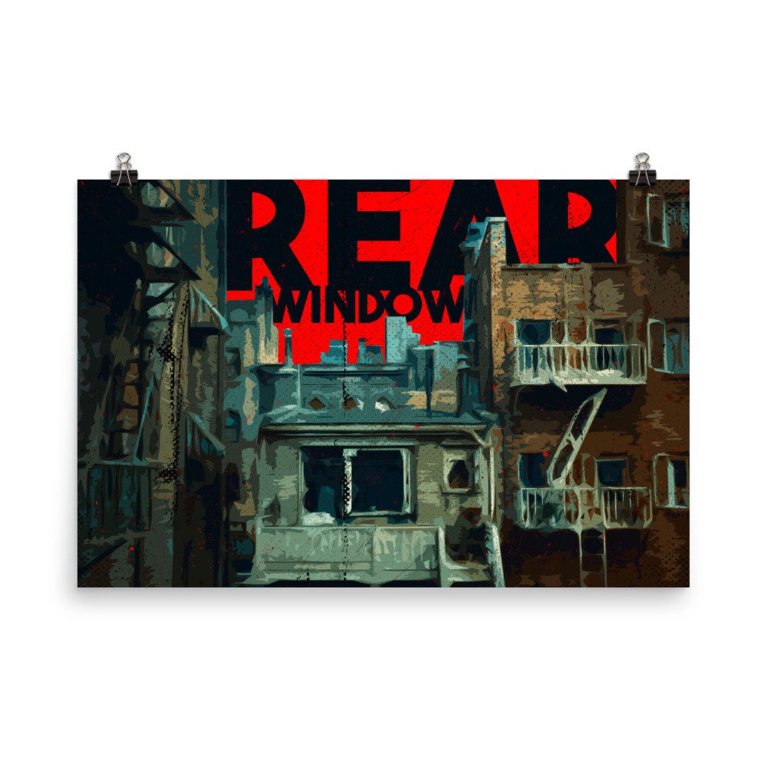 Rear Window Poster - Etsy