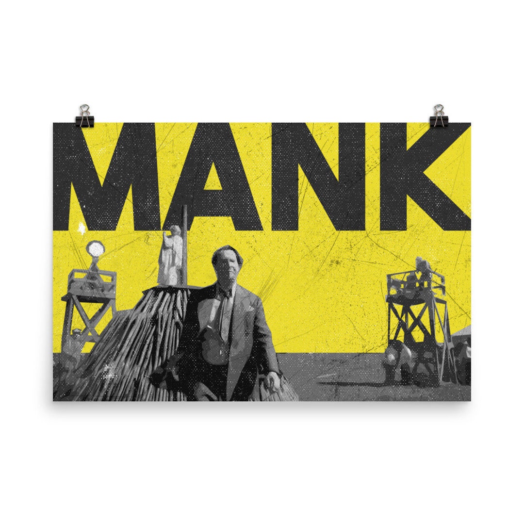 Mank Poster - Etsy