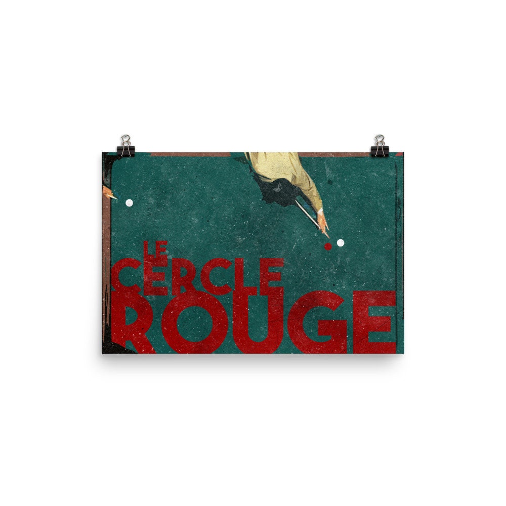 Le Cercle Rouge Poster - Etsy