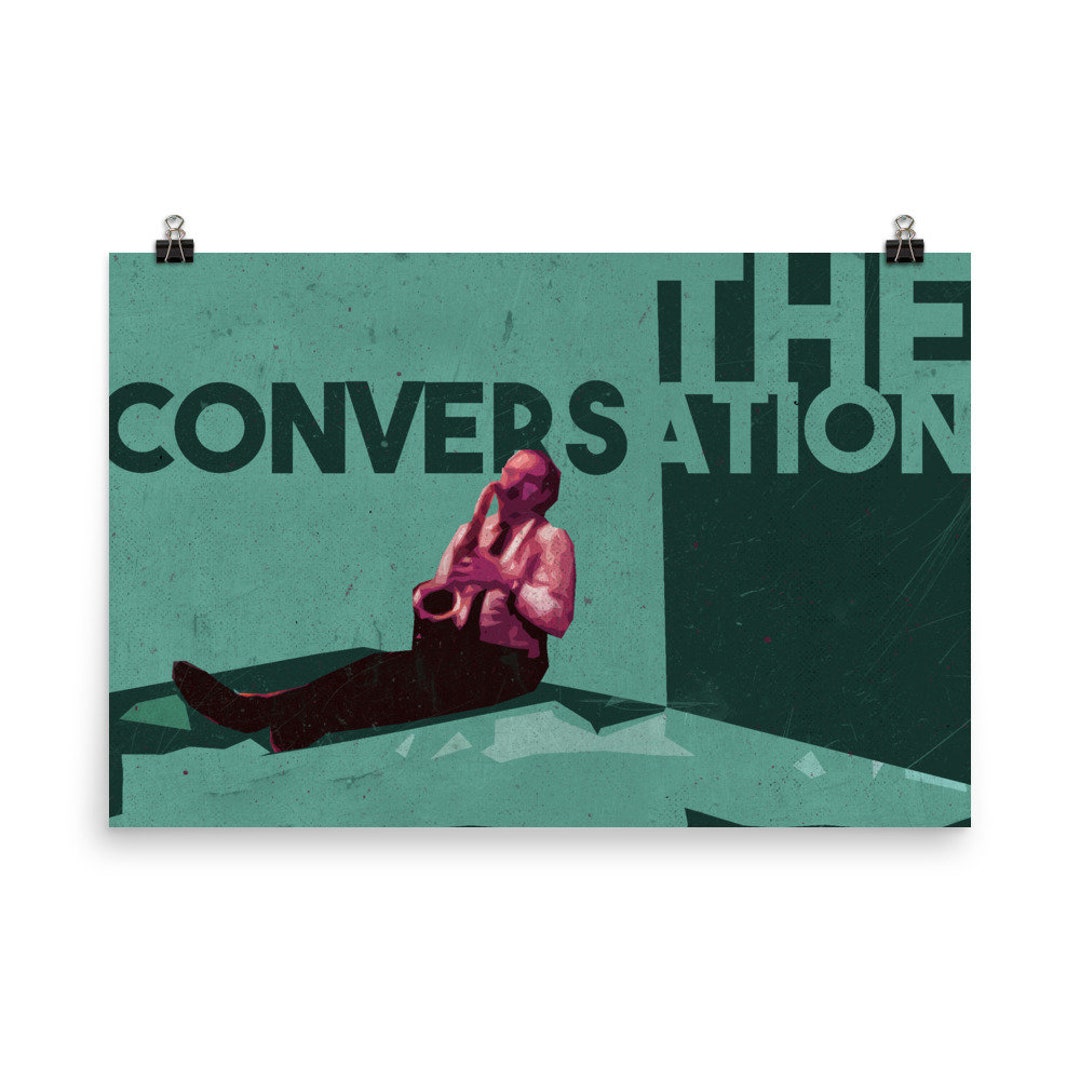 The Conversation Poster - Etsy
