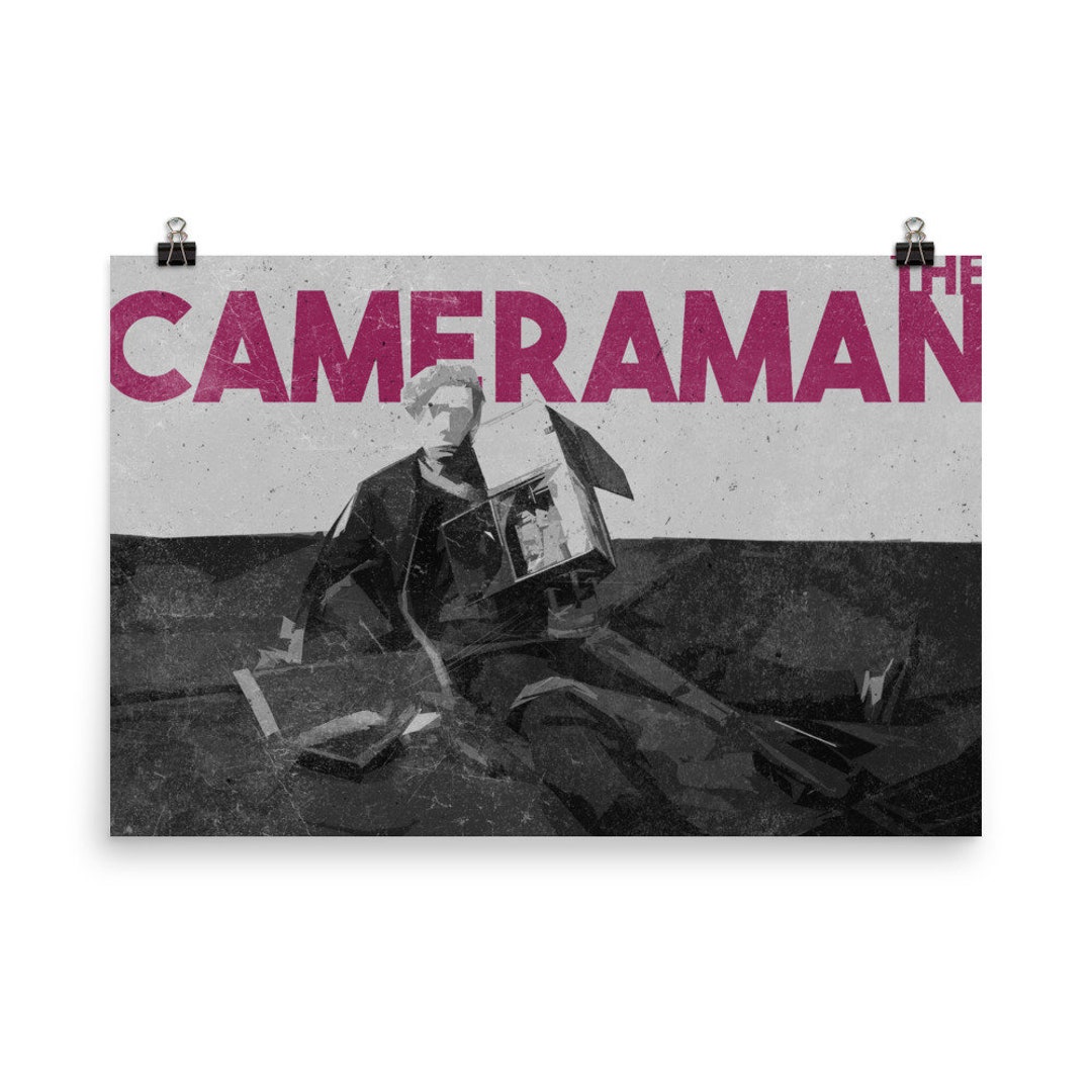 The Cameraman Poster - Etsy