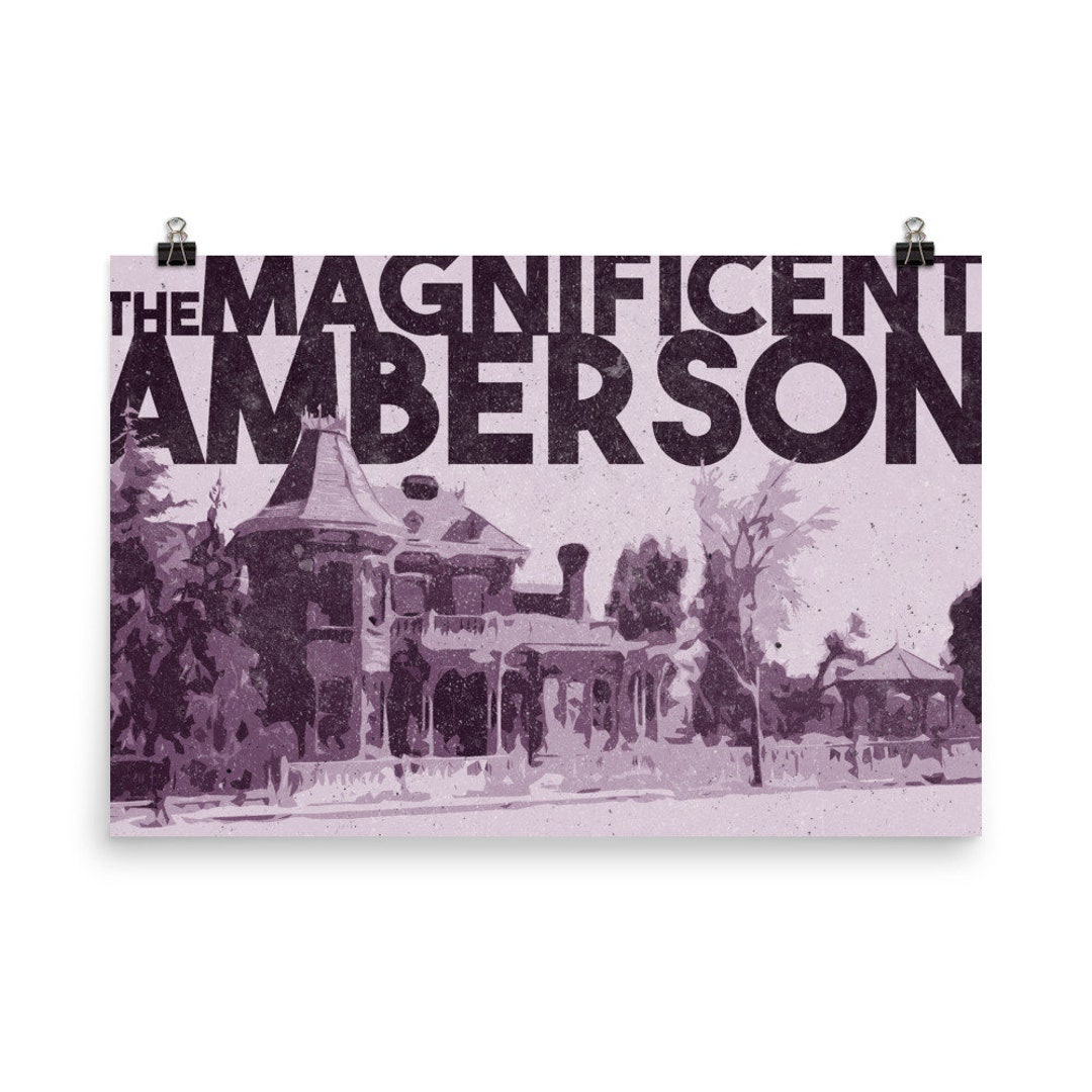 The Magnificent Amberson Poster - Etsy