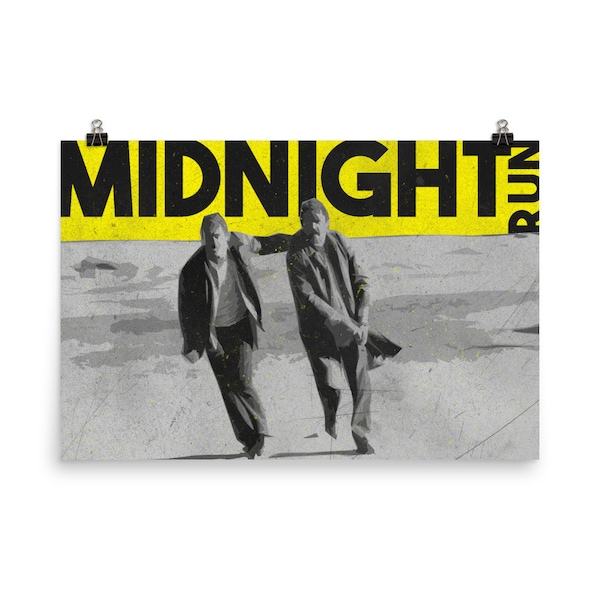 Midnight Run Movie Poster - Etsy