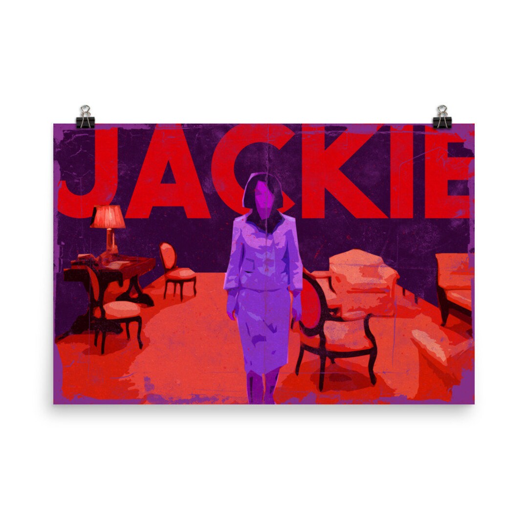 Jackie Poster - Etsy