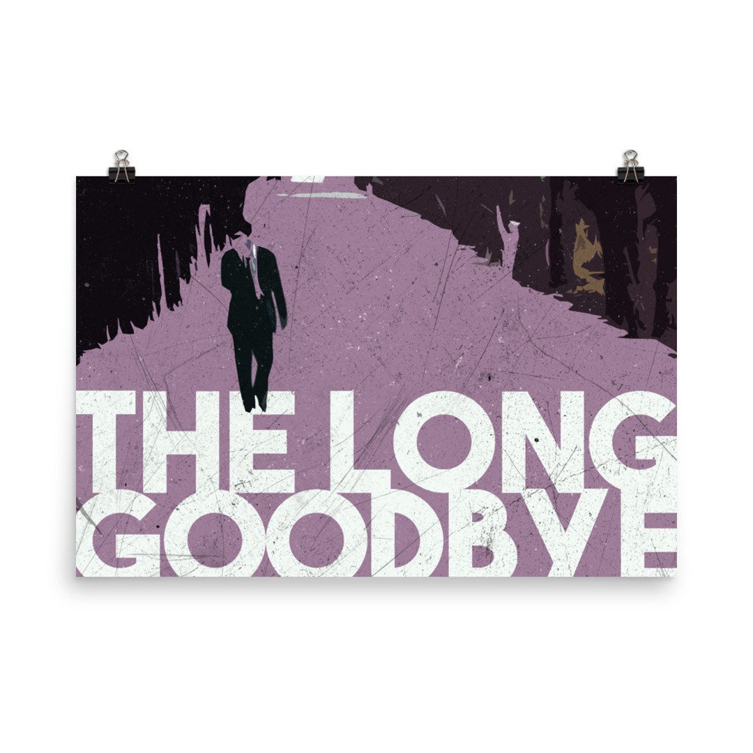 The Long Goodbye Poster - Etsy