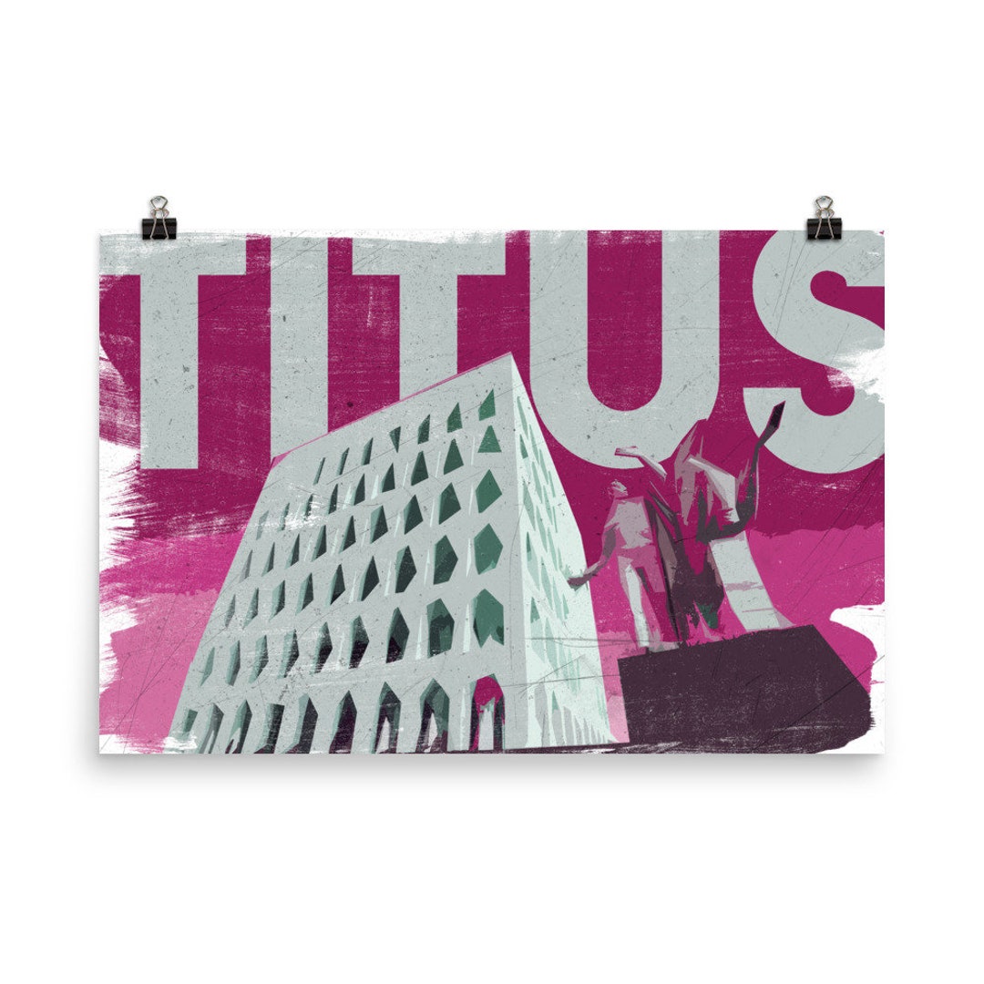 Titus Poster - Etsy