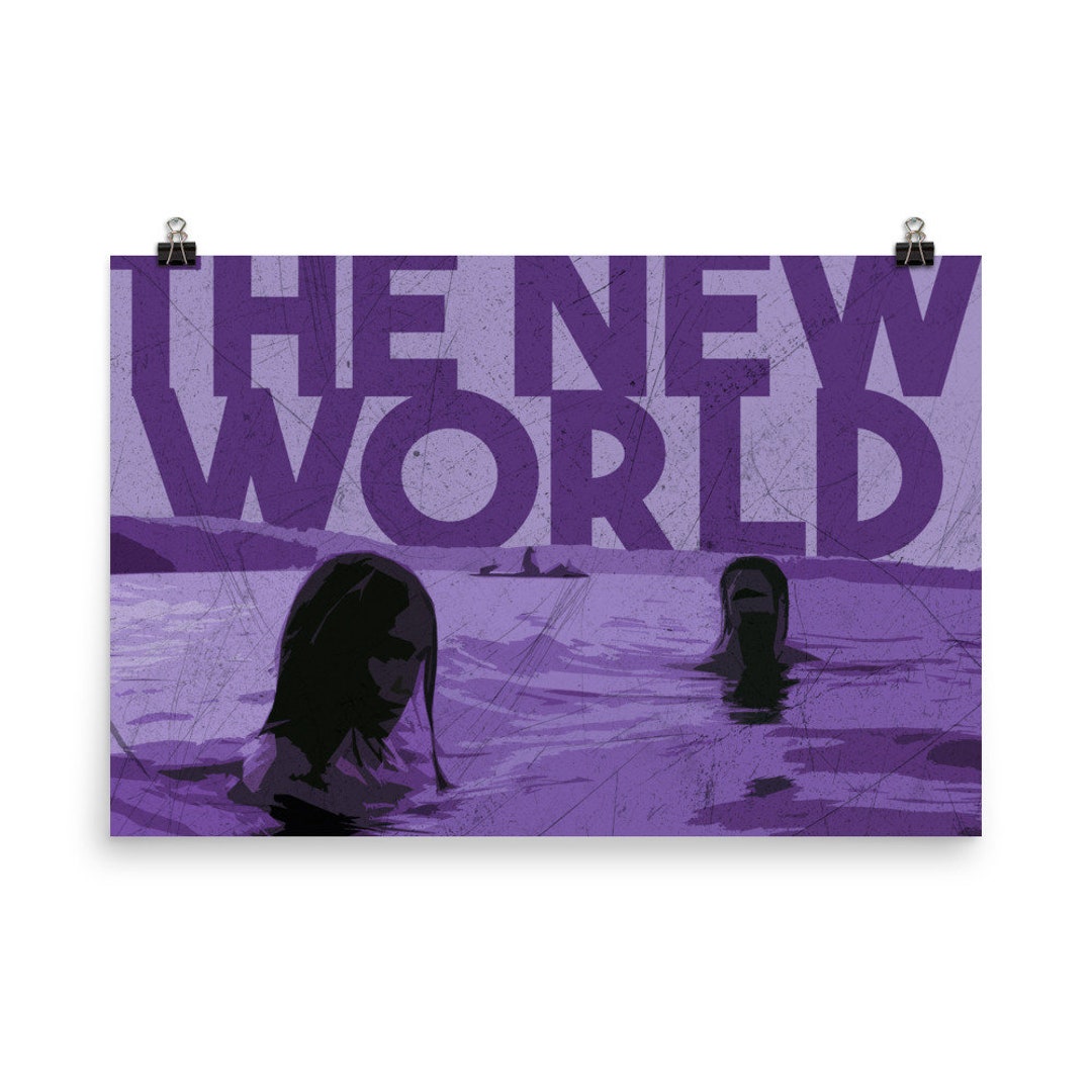 The New World Poster - Etsy
