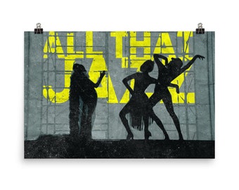 All That Jazz Poster - Etsy