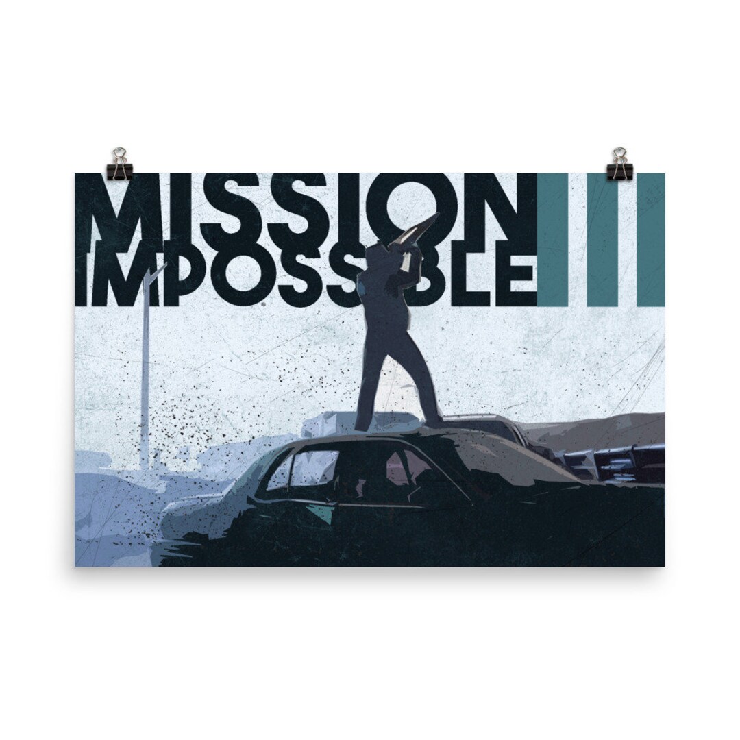 Mission: Impossible III Poster - Etsy