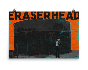 Eraserhead - Screen Print - Movie - Poster - David Lynch - Etsy