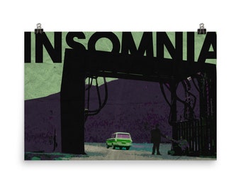 Insomnia Poster | Etsy UK
