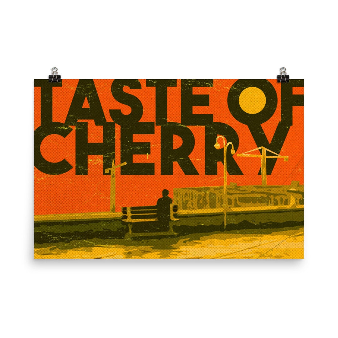 Taste of Cherry Poster - Etsy