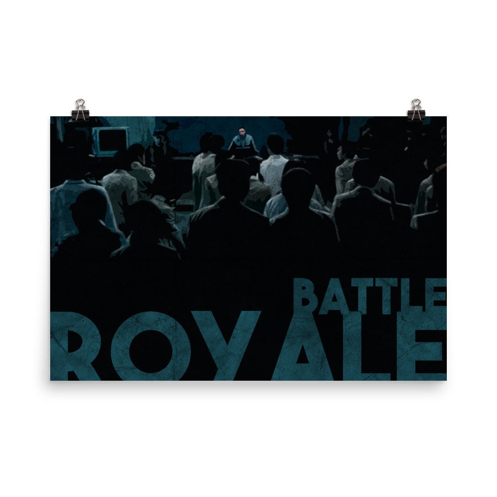 Battle Royale Poster - Etsy