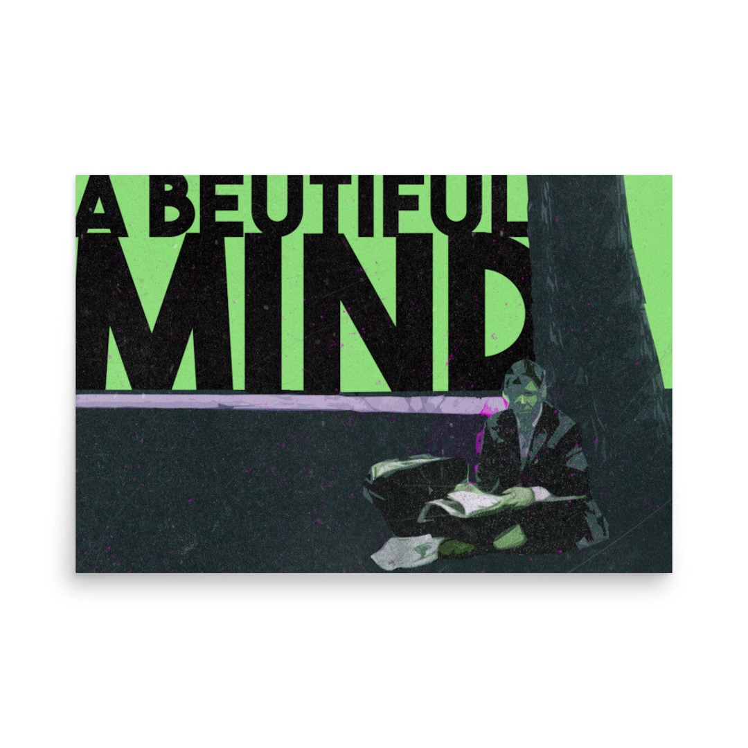 A Beautiful Mind Poster - Etsy