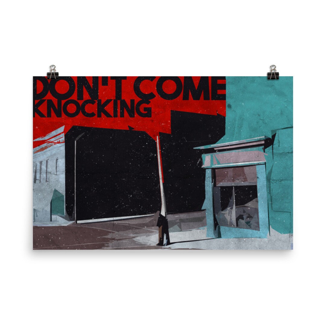 Don't Come Knocking Poster - Etsy