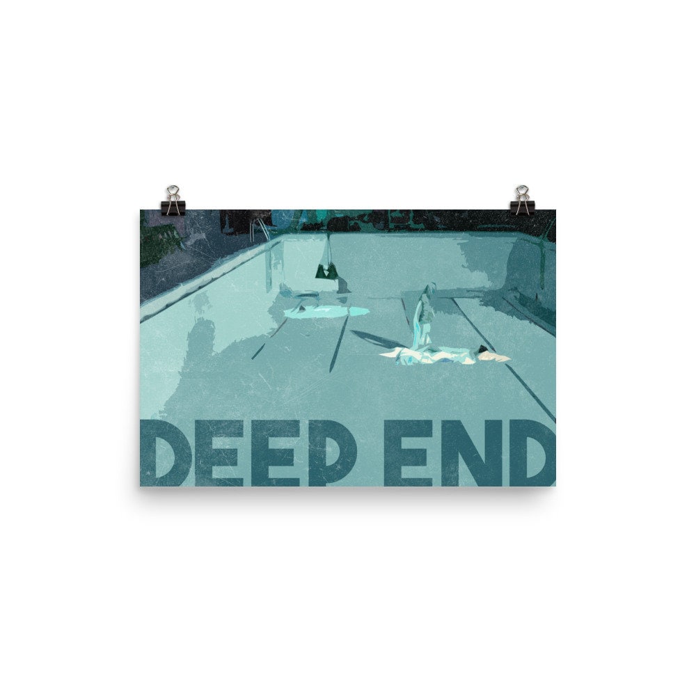 Deep End Poster - Etsy