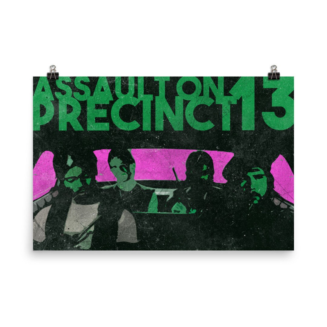 Assault on Precinct 13 Poster - Etsy