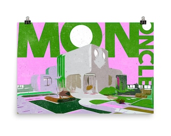 Mon Oncle Poster - Etsy
