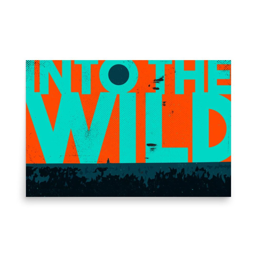 Into the Wild Poster - Etsy
