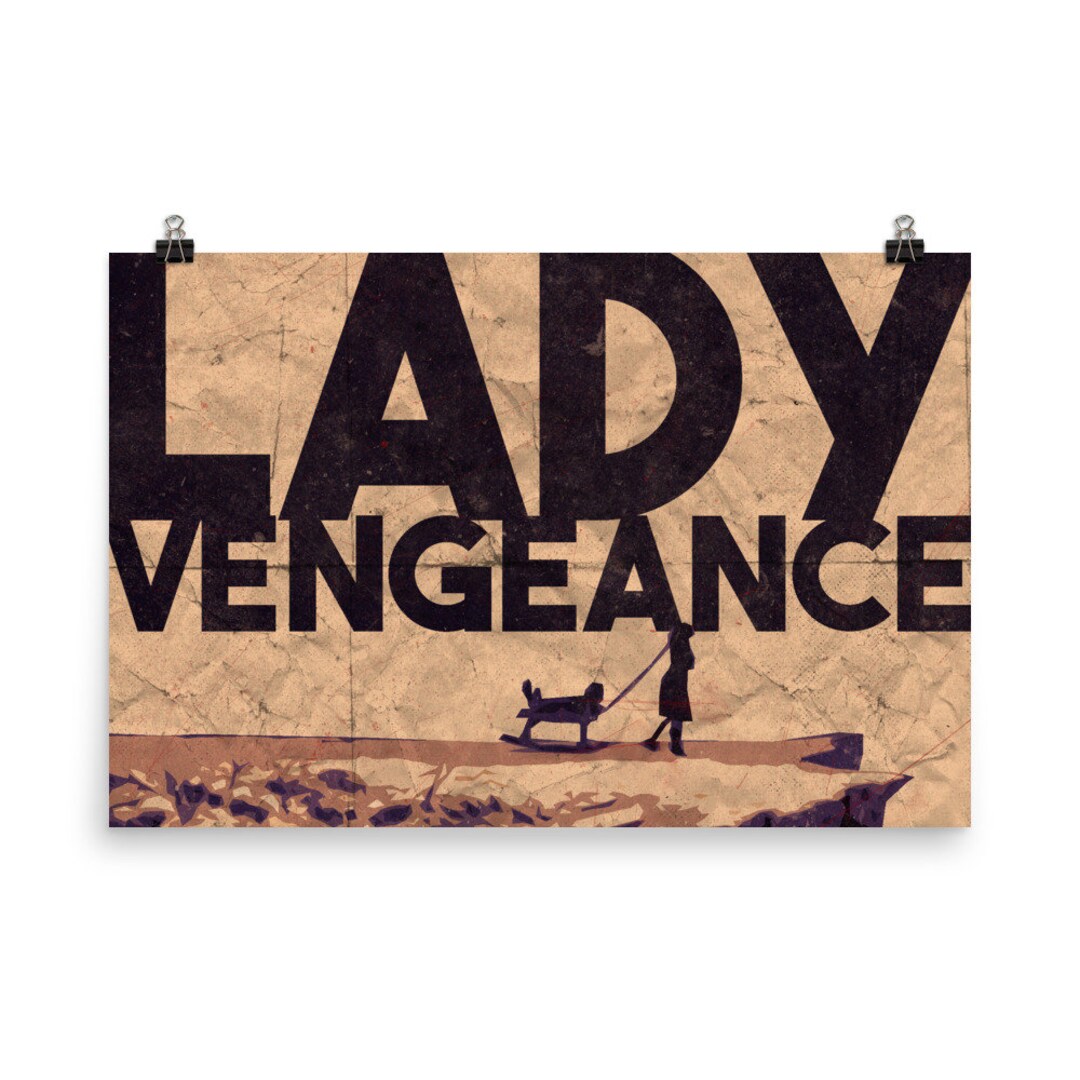 Lady Vengeance Poster - Etsy