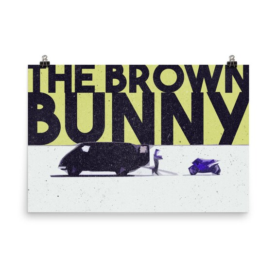 The Brown Bunny Poster - Etsy