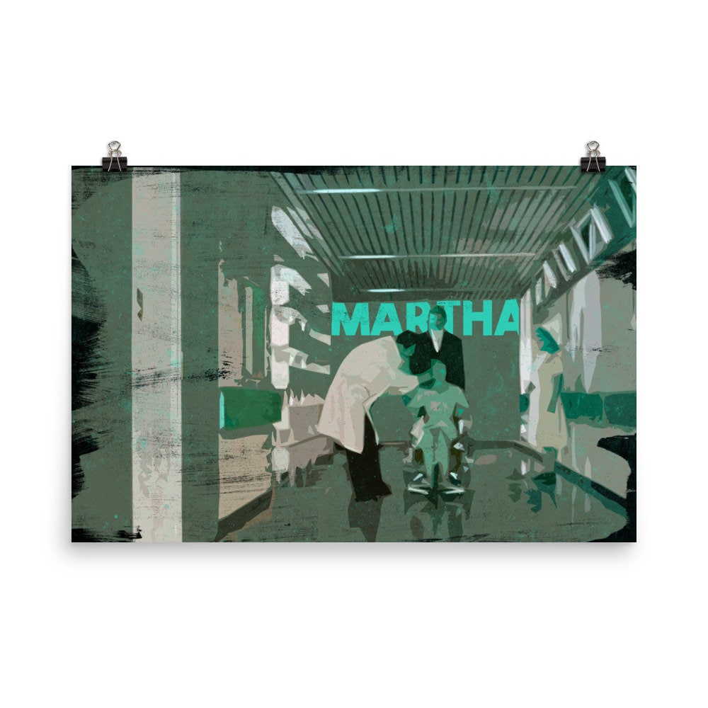 Martha Poster - Etsy