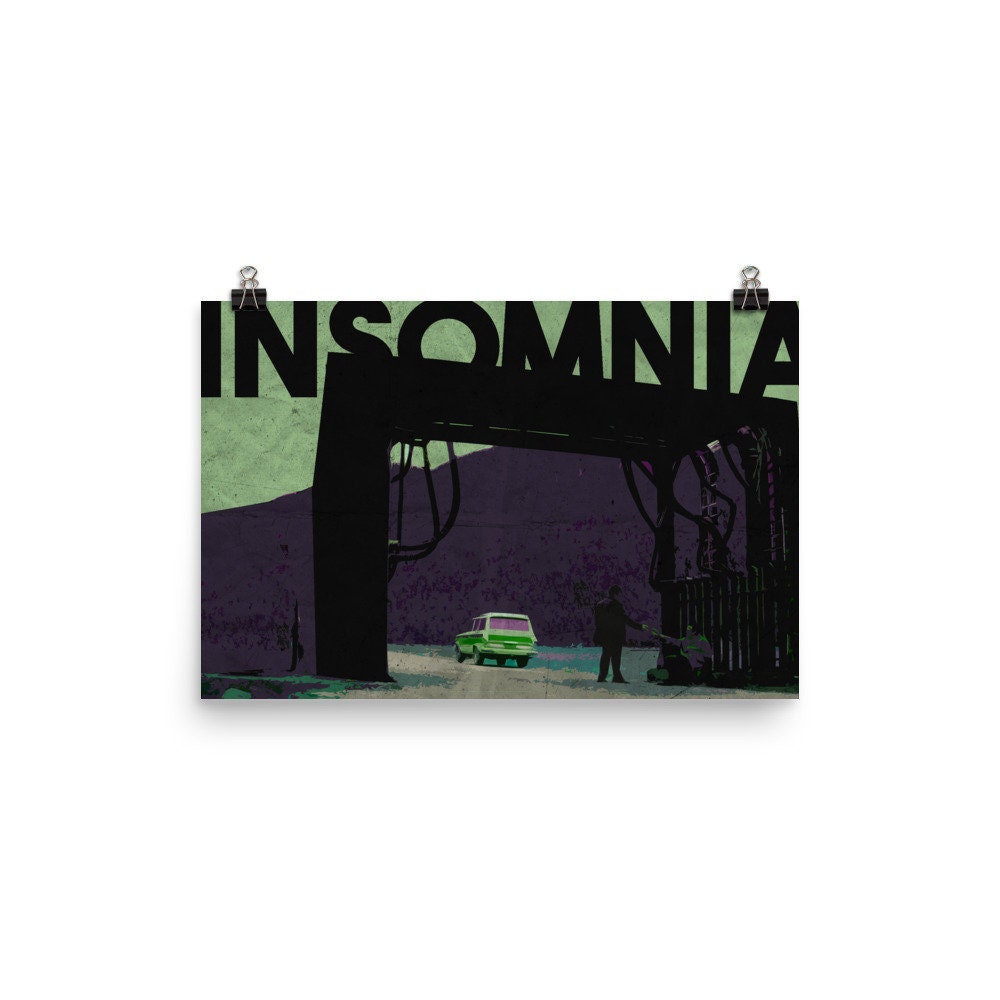 Insomnia Poster - Etsy