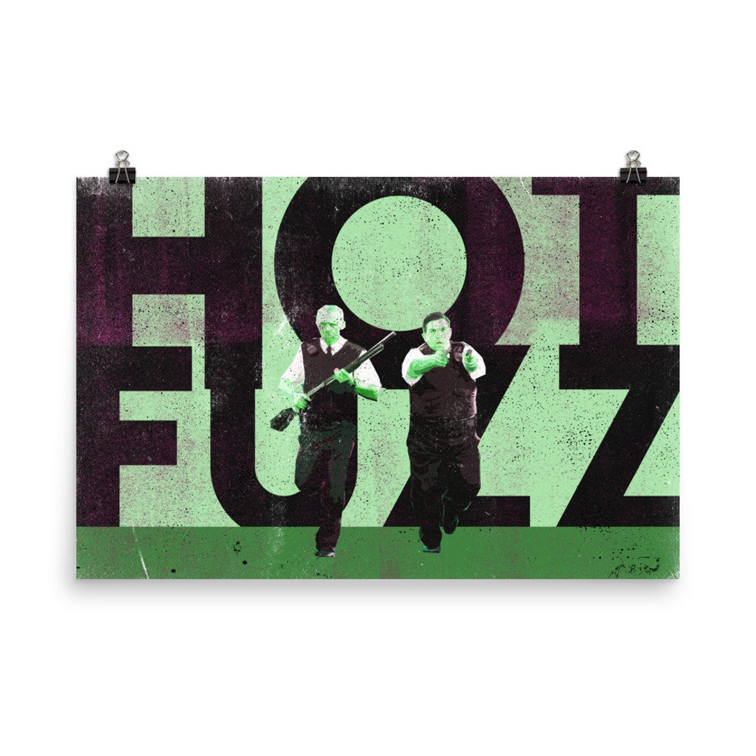 Hot Fuzz Poster - Etsy